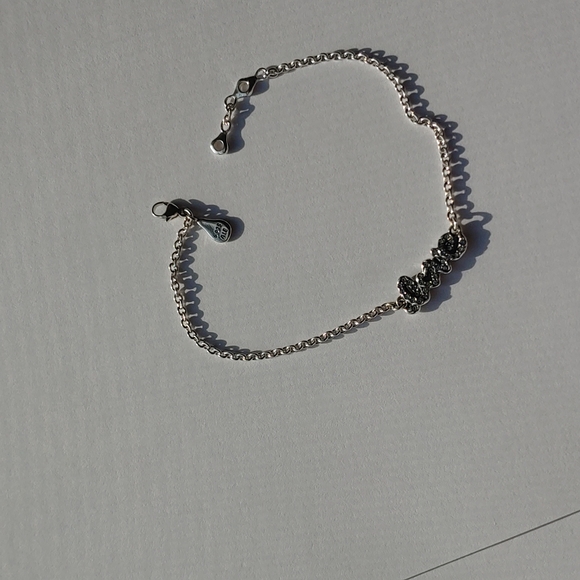 Pandora | Jewelry | Pandora Sterling Silver Love Script Bracelet | Poshmark